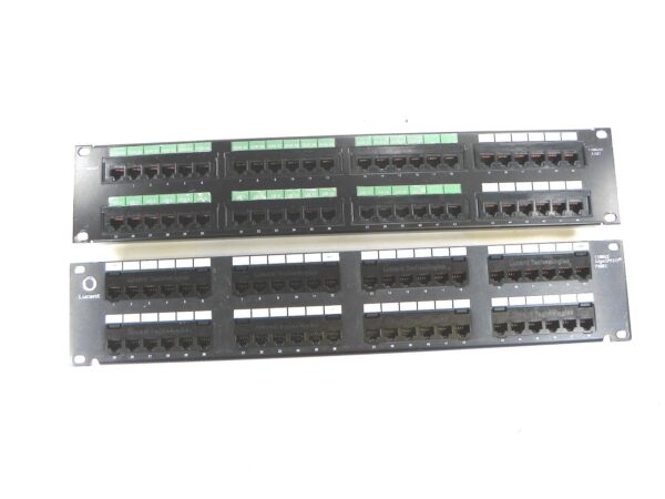 Misc.1100GS 48 48 Port Patch Panel Systimax Lucent Lot of 2