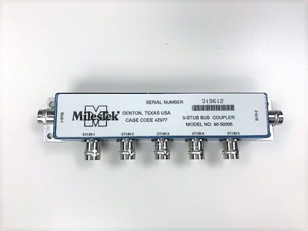 MilesTek90-50205 5-Stub Term 1553 Bus Coupler
