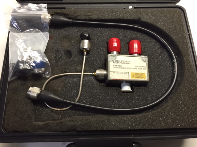 HP/Agilent 87512A Transmission/Reflection Test Sets, DC to 2 GHz ...