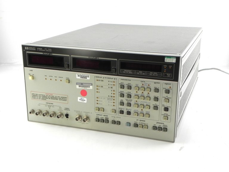 Keysight 4192A LF Impedance Analyzer, 5 Hz to 13 MHz - Global Test ...