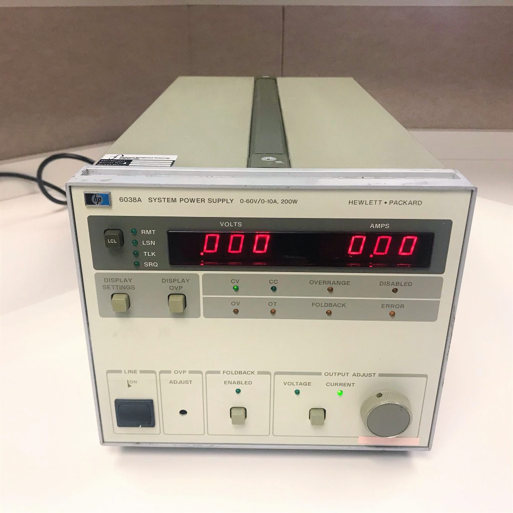Keysight 6038A System Autoranging dc Power Supply, 60V, 10A - Global ...