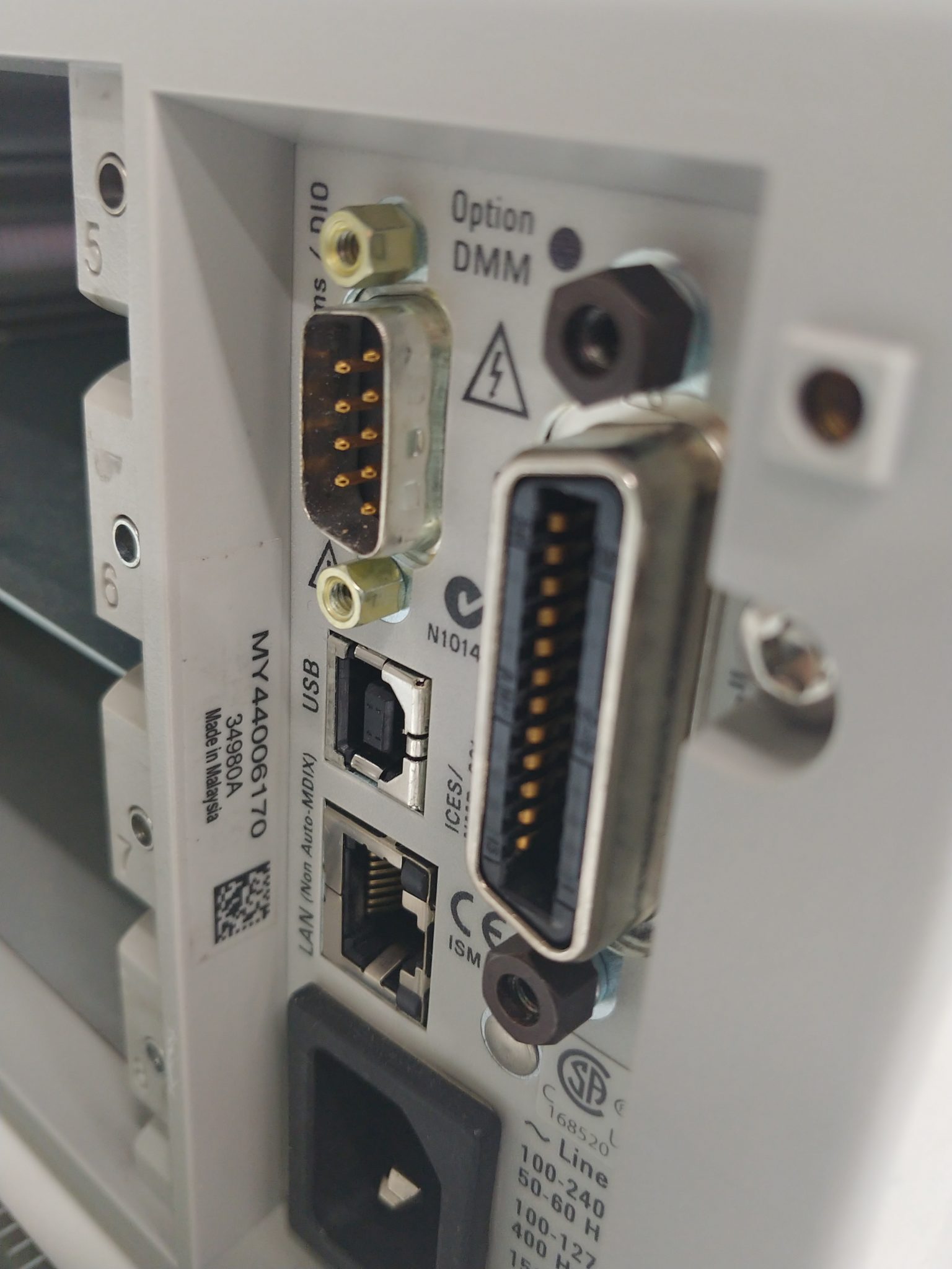 Keysight 34980A Multifunction Switch Measurement Unit Mainframe with ...