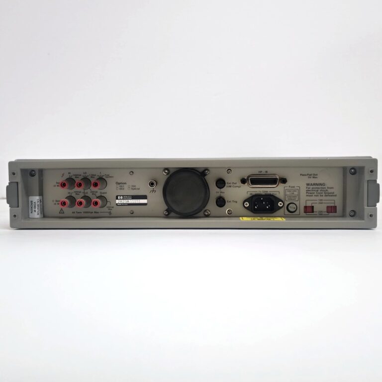 Keysight 3458A Digital Multimeter, 8.5 Digit - Global Test Equipment