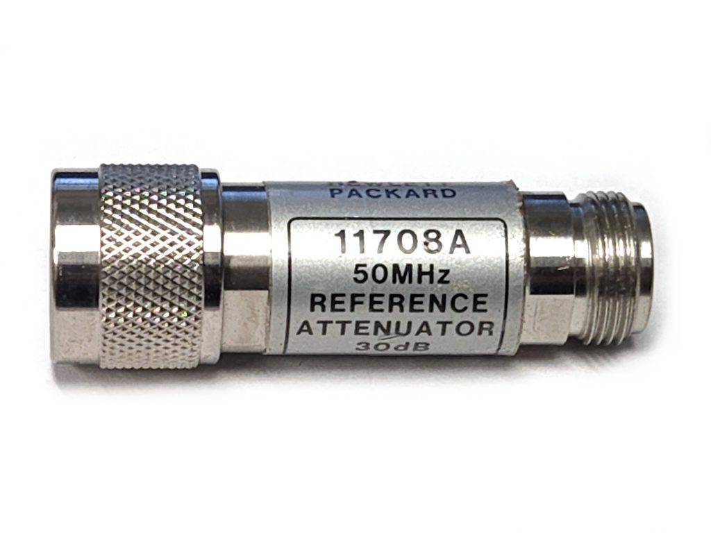 HP/Agilent 11708A 30 dB Attenuator Pad - 50 MHz - Sell, Rent, Lease ...