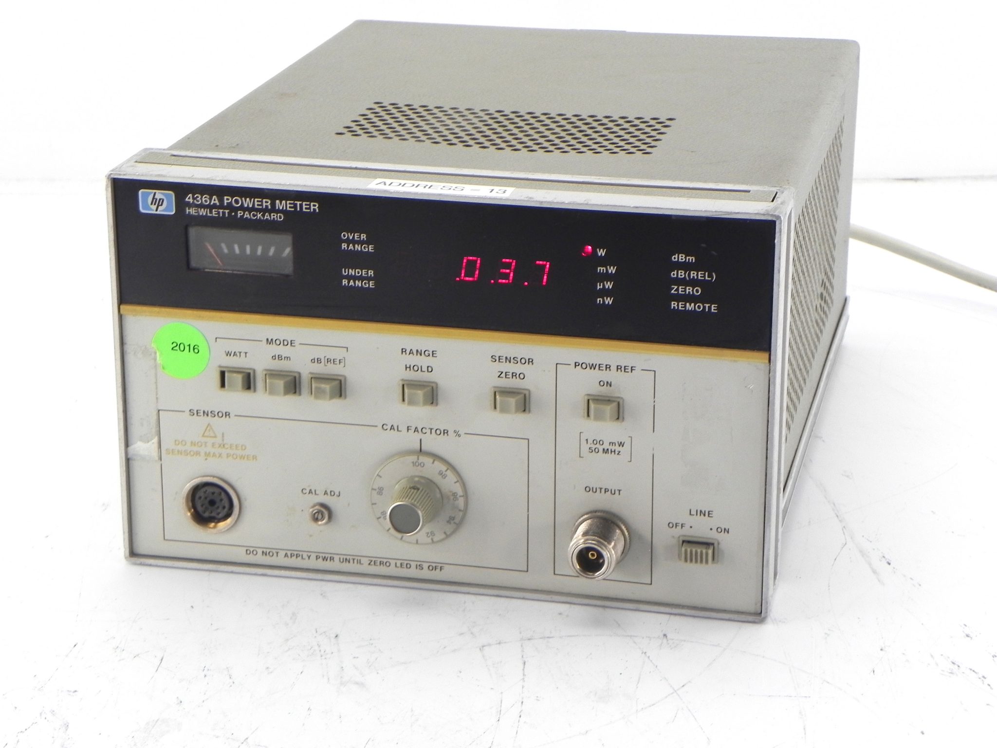 HP/Agilent 436a Power Meter - Sell, Rent, Lease, Buy, Trade