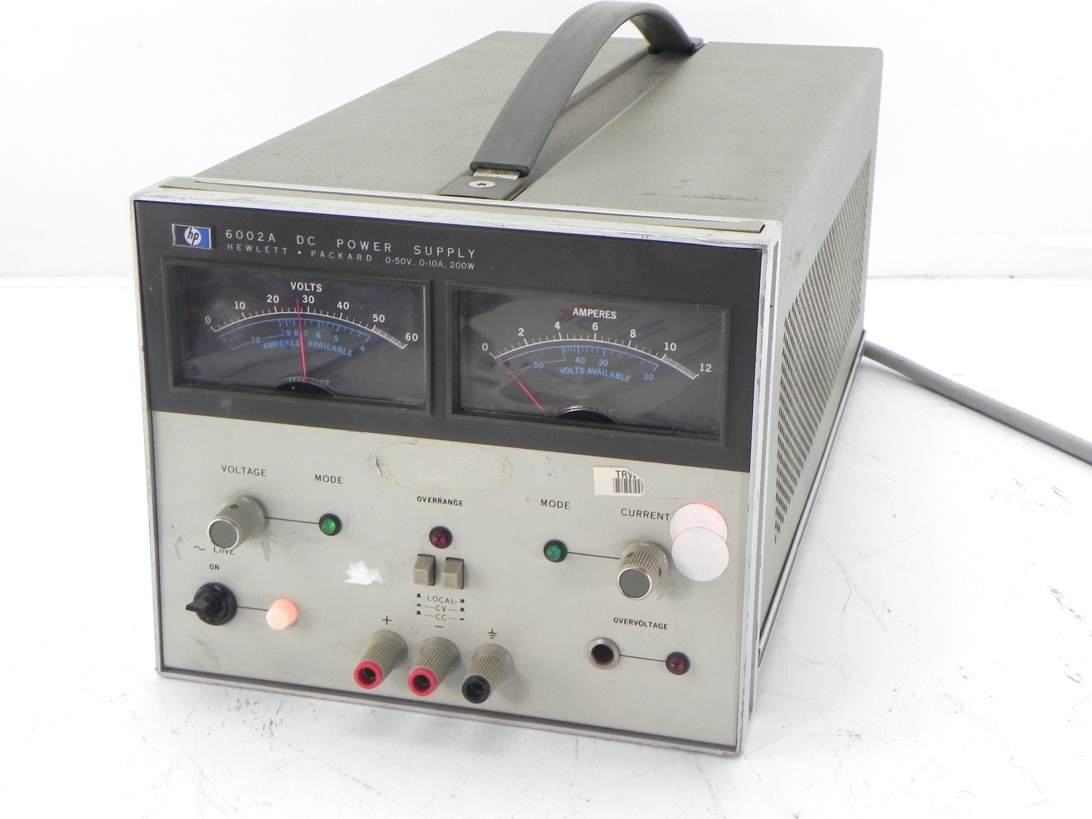 HP/Agilent 6002A Autoranging dc Power Supply, 0-50V, 0-10A, 200W - Sell ...