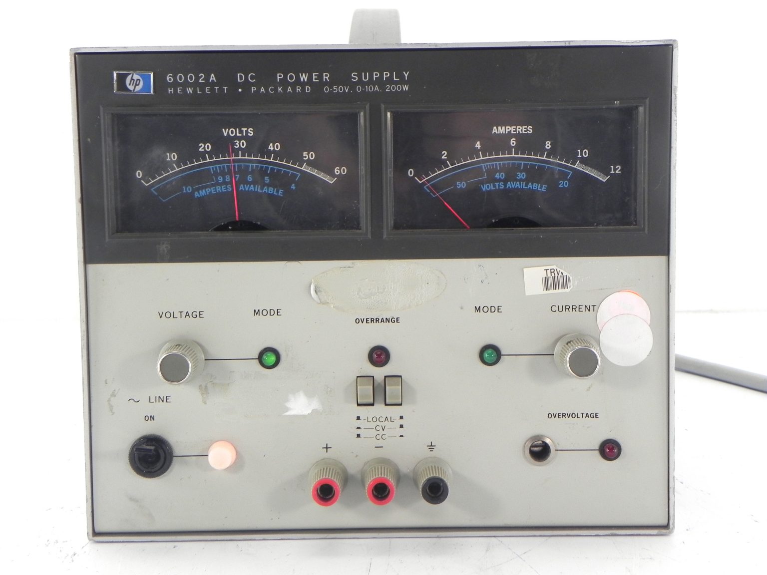 HP/Agilent 6002A Autoranging dc Power Supply, 0-50V, 0-10A, 200W - Sell ...