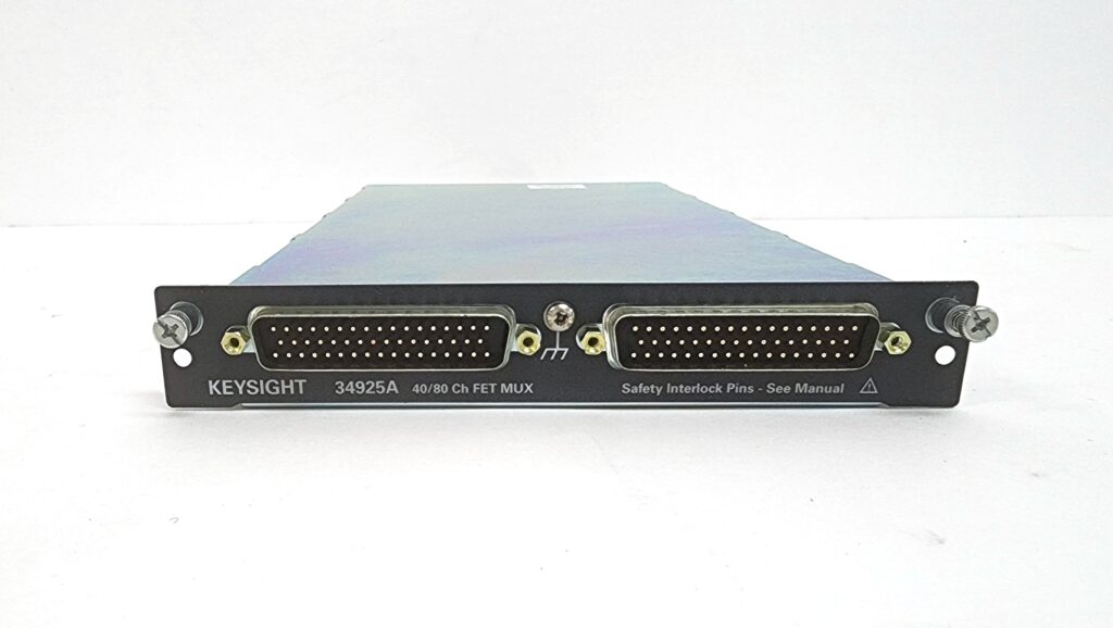 Keysight 34925A 40/80-Channel Optically Isolated FET Multiplexer - Sell ...