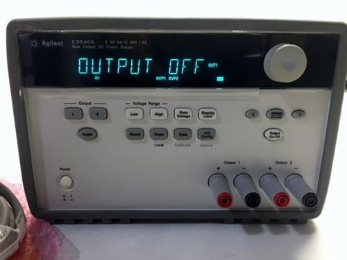 HP/Agilent E3646A 60 W Dual Output Power Supply, 8 V, 3 A or 20 V, 1.5 ...