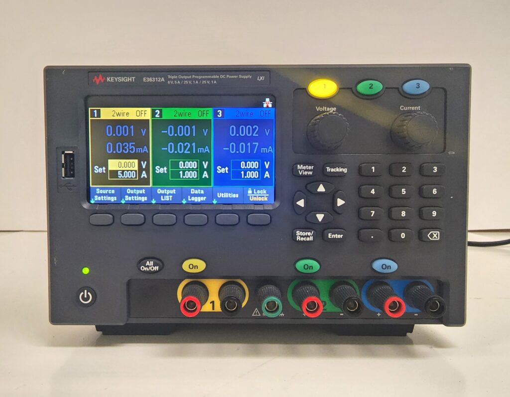 Keysight E36312A DC Power Supply, Triple Output LXI GPIB - Global Test ...
