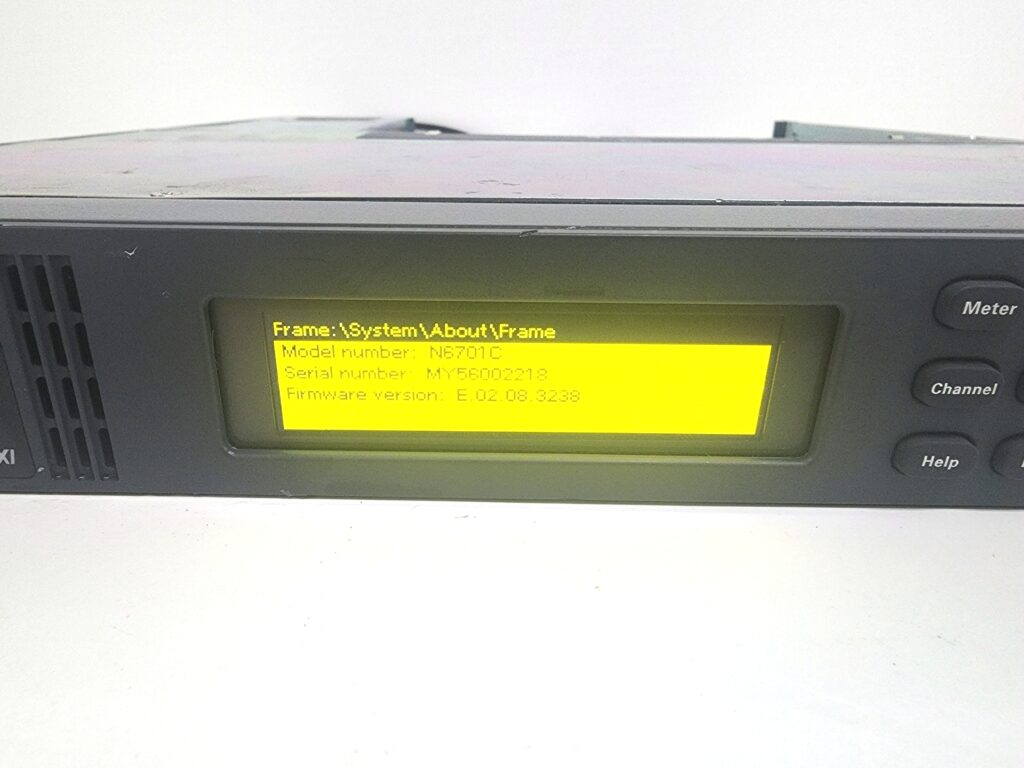 Keysight N6701C Low-Profile Modular Power System Mainframe - Global ...