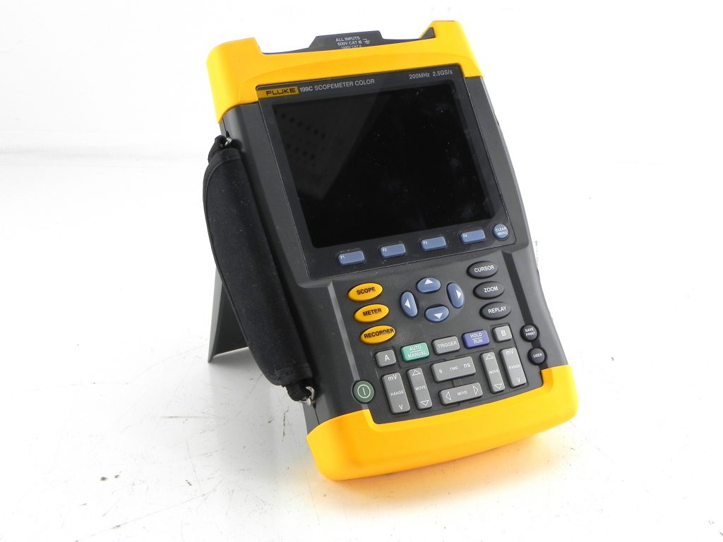 Fluke 199C High Performance Handheld Oscilloscope and Accessories ...