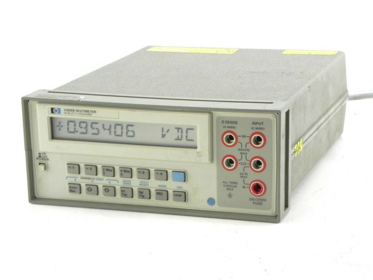 Keysight 3468B 5 1/2 Digit Multimeter with Option 326 - Global Test ...