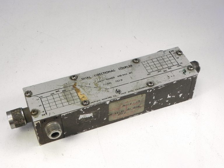 Keysight 765D Dual Directional Coupler, 400-1000 MC - Global Test Equipment