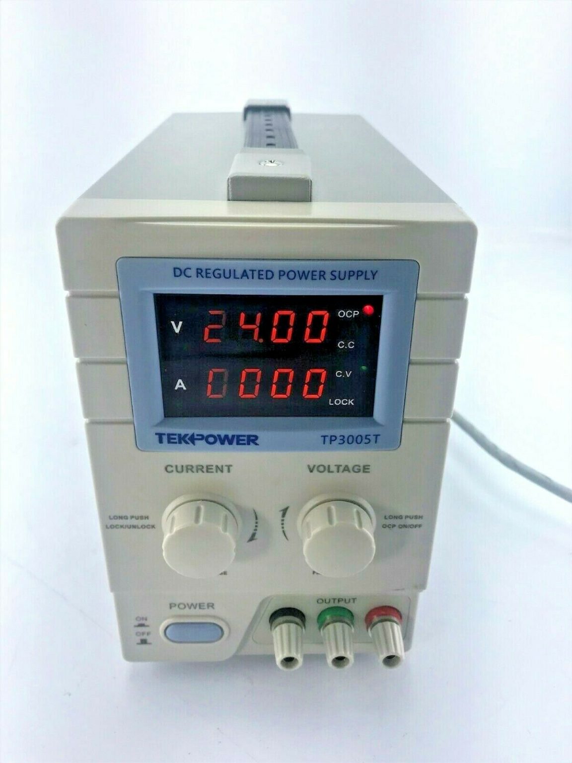 TekPower TP-3005T Single Output Power Supply, 0-30 Volts @ 0-5 Amps ...