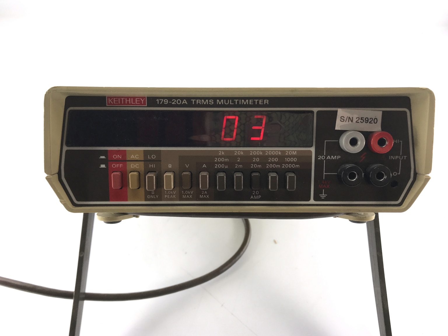 Keithley 179-20A Digital Multimeter with 20A Range - Global Test Equipment