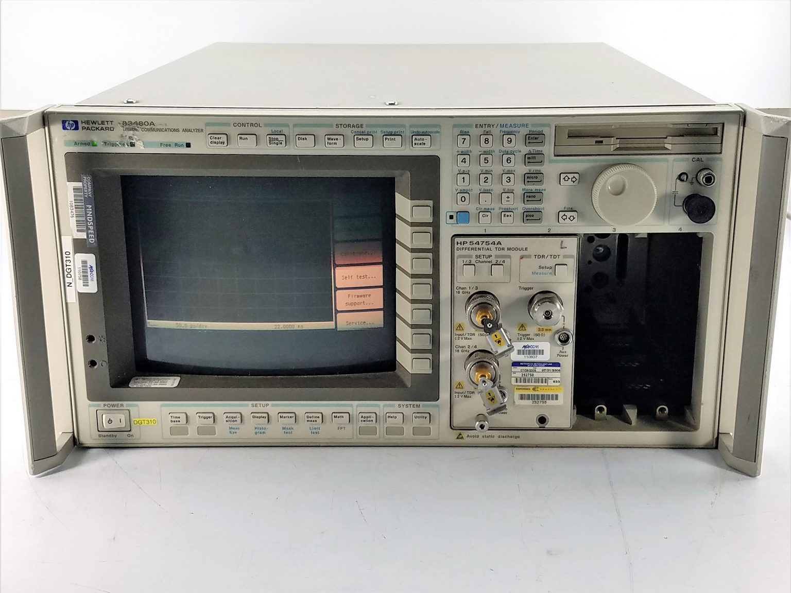 HP/Agilent 83480A Digital Communications Analyzer - Sell, Rent, Lease ...