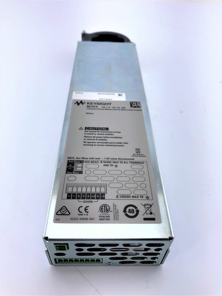Keysight N6781A DC Power Module - Global Test Equipment