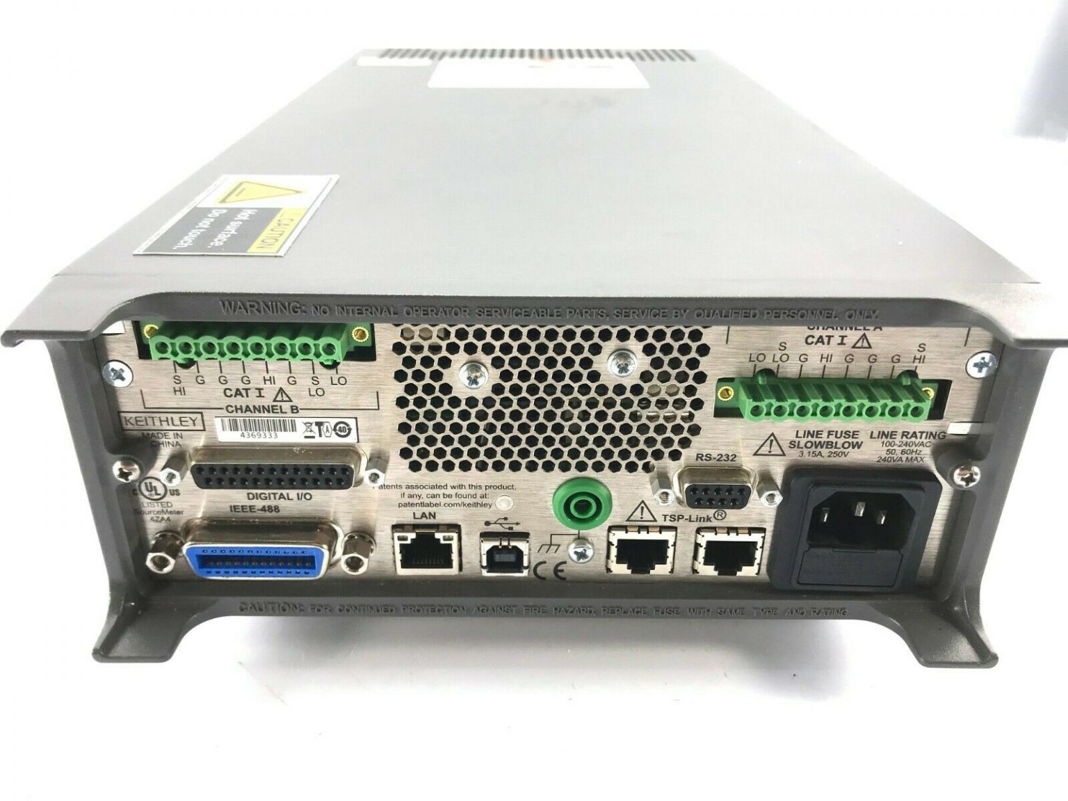 Keithley 2602B Current/Resistance/Voltage Measure, Current/Voltage ...