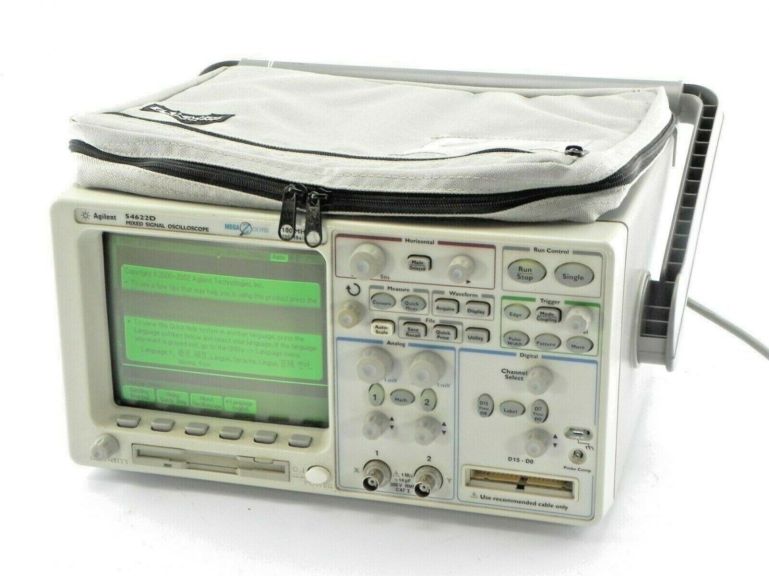Keysight 54622D 2+16 Channel, 100 MHz Mixed Signal Oscilloscope ...