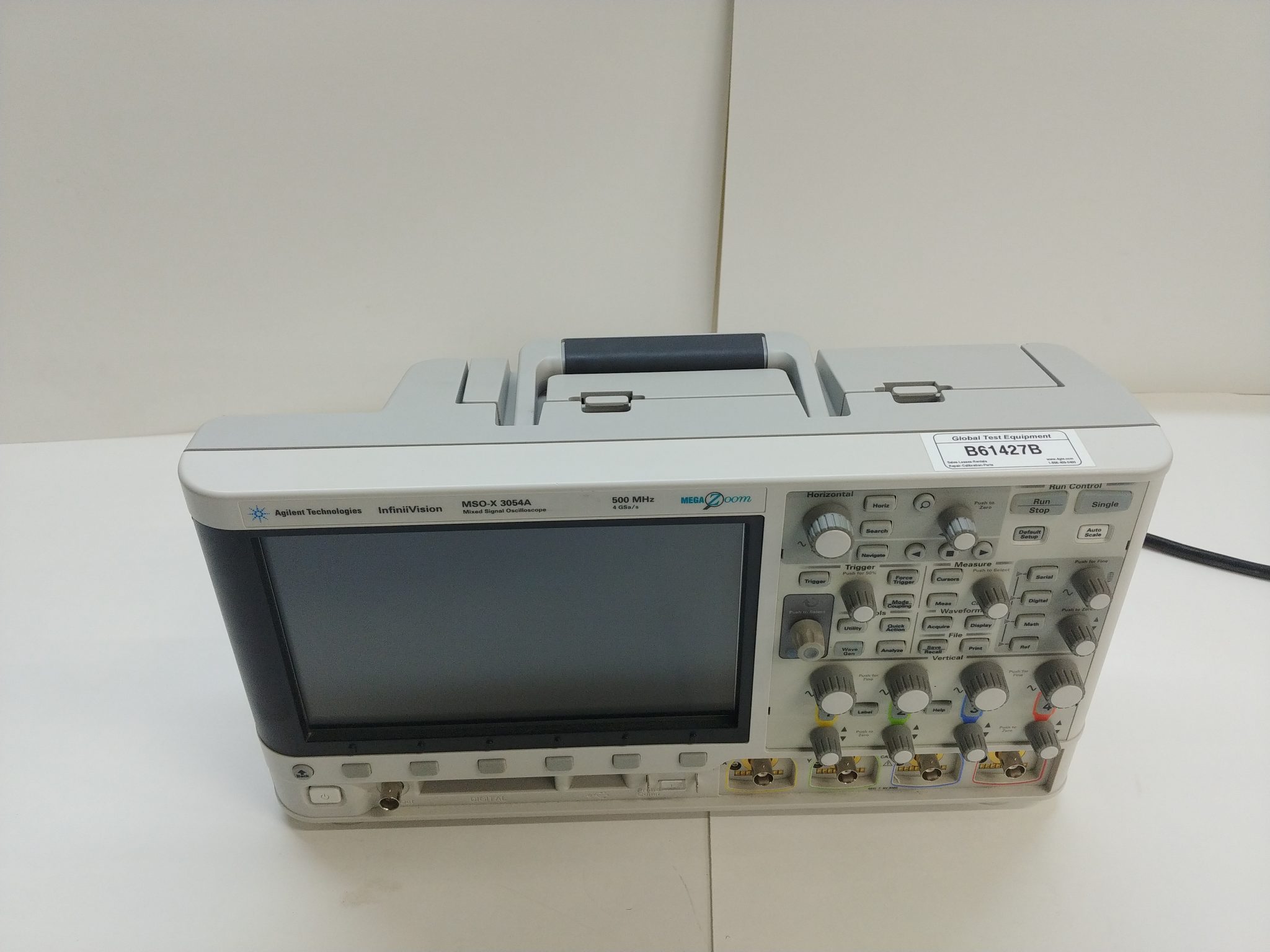 Keysight MSOX3054A Mixed Signal Oscilloscope: 500 MHz, 4 Analog Plus 16 ...