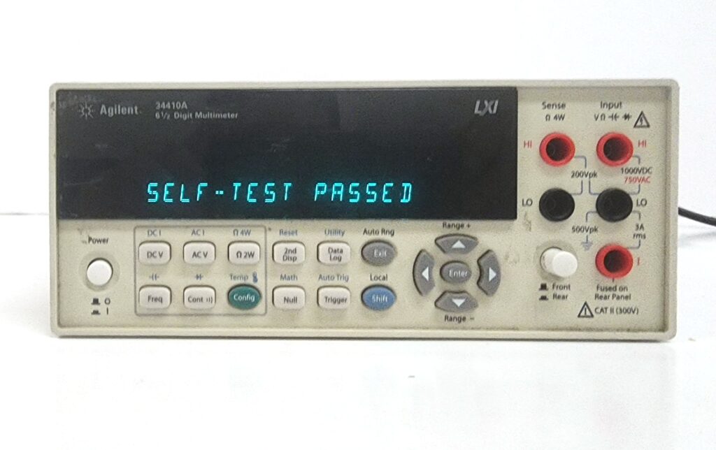 HP/Agilent 34410A Digital Multimeter, 6.5 Digit, High Performance