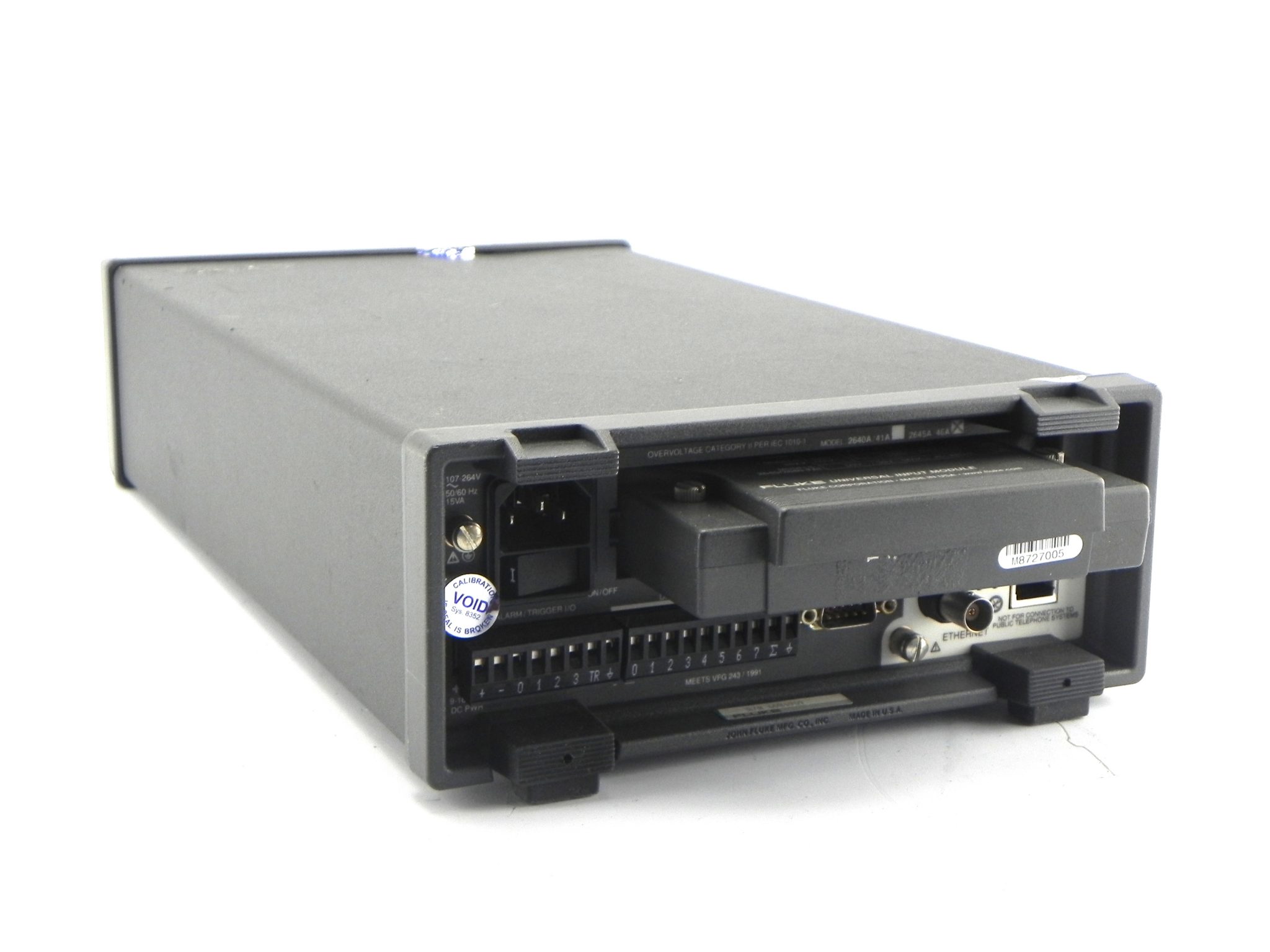 Fluke 2645A NetDAQ Data Acquisition System with Universal Input Module ...