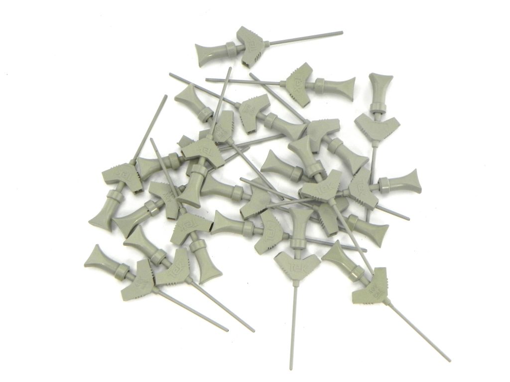 Tektronix SMG50 Retractable Hook Tip, Gray Pack of 20 (206-0364-00, 206 ...