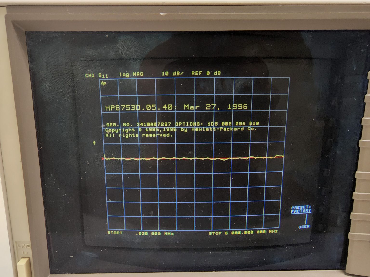 Keysight 8753D Network Analyzer, 30 kHz to 3 GHz with Options 002/006 ...