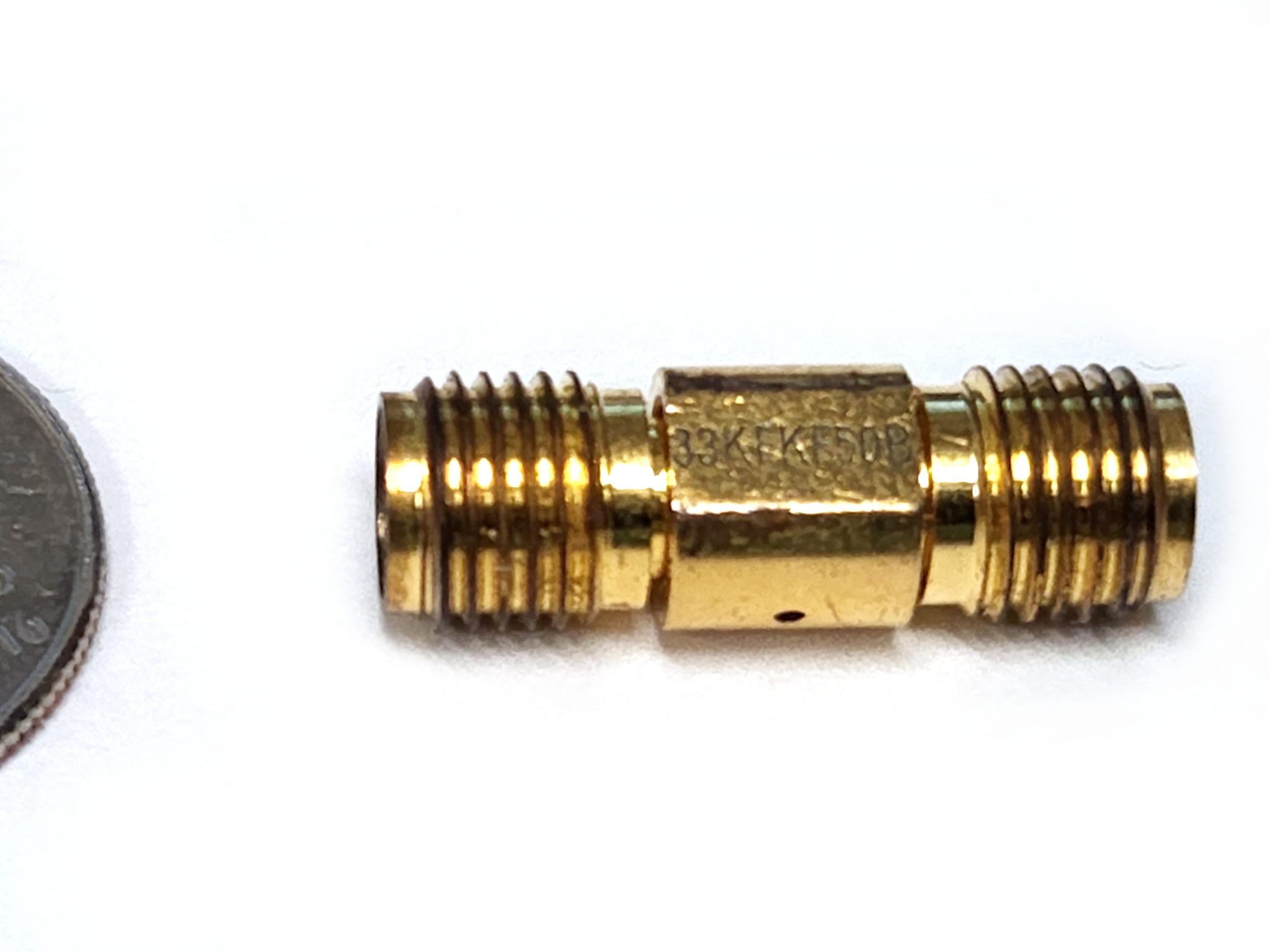 Anritsu 33KFKF50B Precision Adapter, DC to 40 GHz, K(f)-K(f), 50 ohm ...