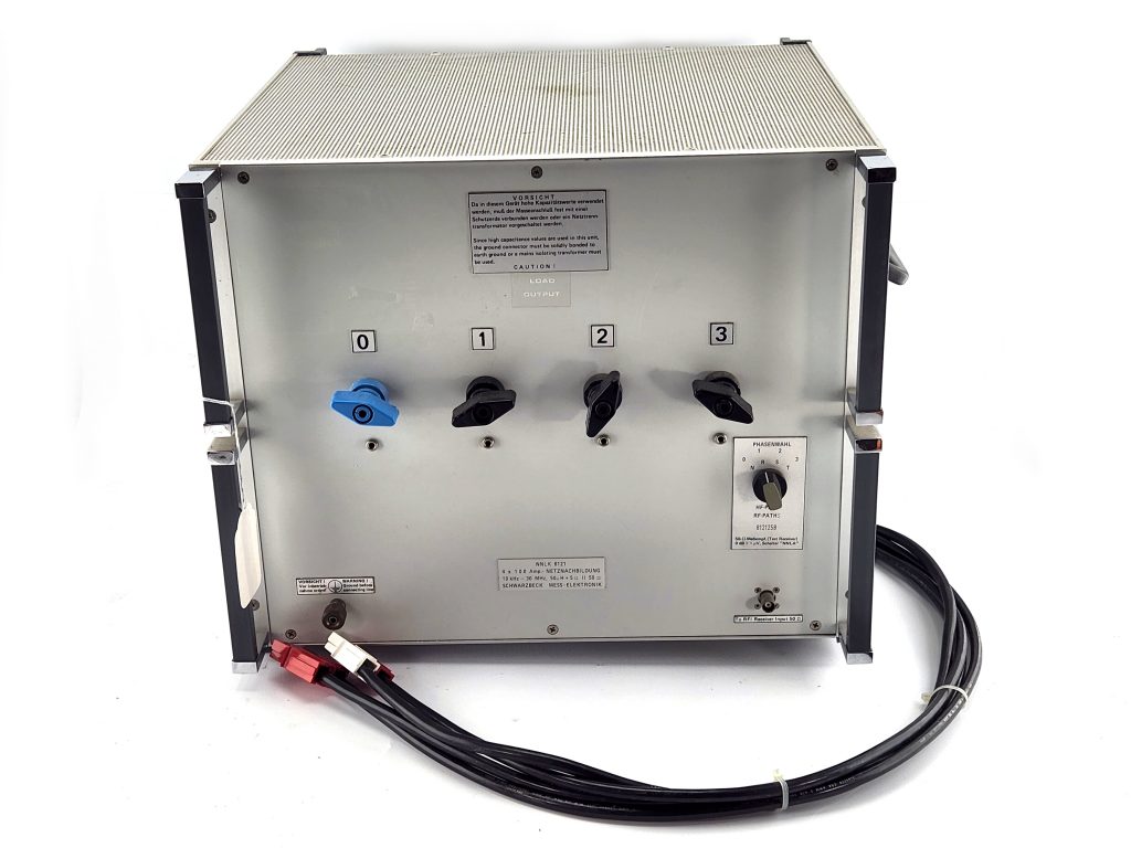 Schwarzbeck NNLK 8121 Line Impedance Stabilization Network - Global ...