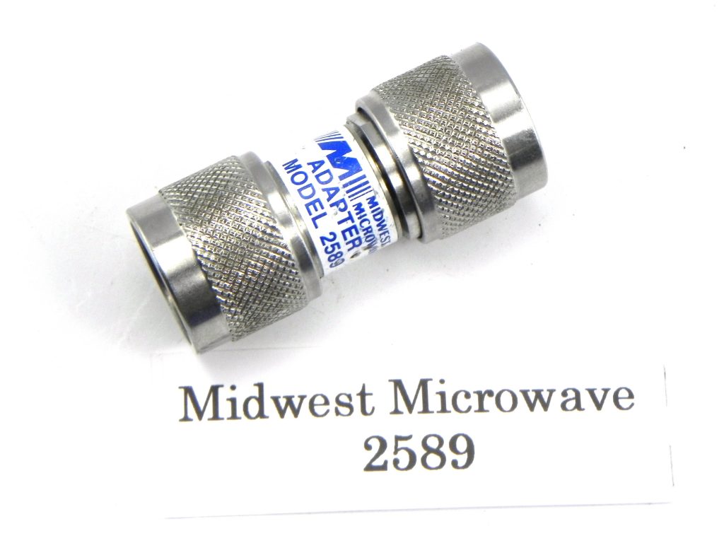Midwest Microwave 2589 Coaxial Adapter Connector Type N Male - Global ...