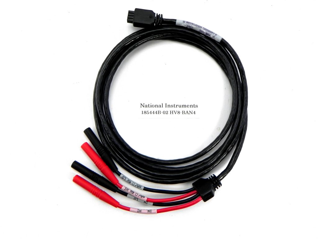 National Instruments 185444B-02 Cable, HV8-BAN4 2 meter - Global Test ...