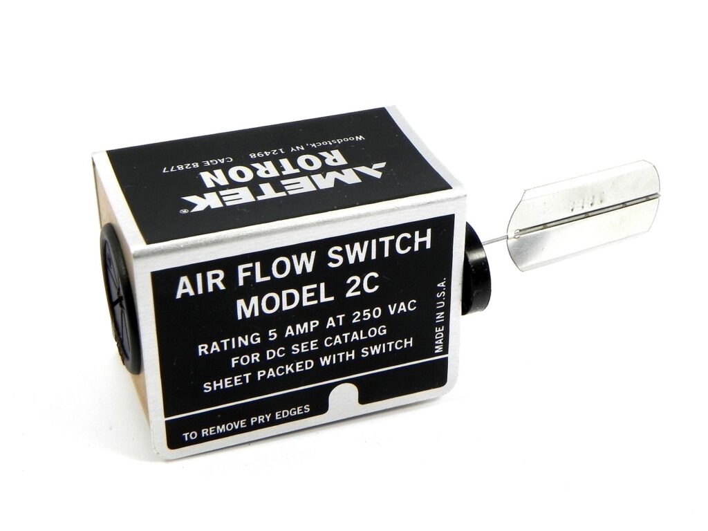 Rotron 41102 Model 2C Air Flow Switch, Part Number 041102 - Global Test ...