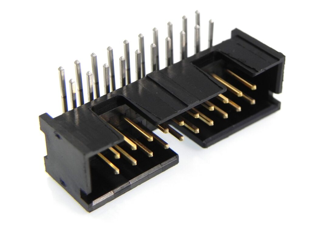 Tyco 5103311-5 Lot of 10, Ribbon Cable Connectors, Wire-to-Board, 20 ...