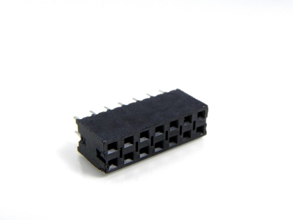 Samtec BCS-107-L-D-TE Lot of 20, PCB Receptacle, Board-to-Board, 2.54 ...