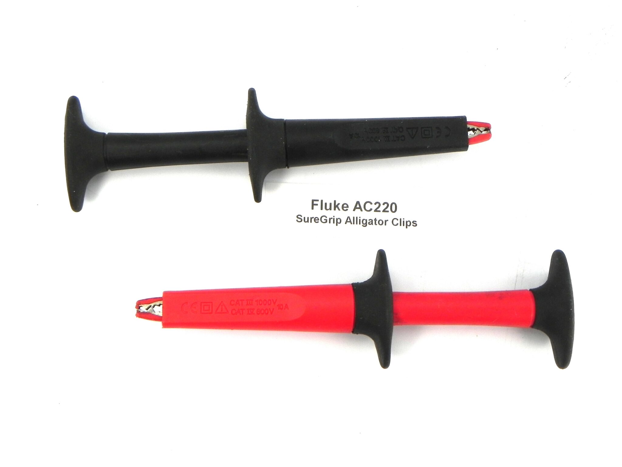 Fluke AC220 Sure Grip Alligator Clips - Global Test Equipment