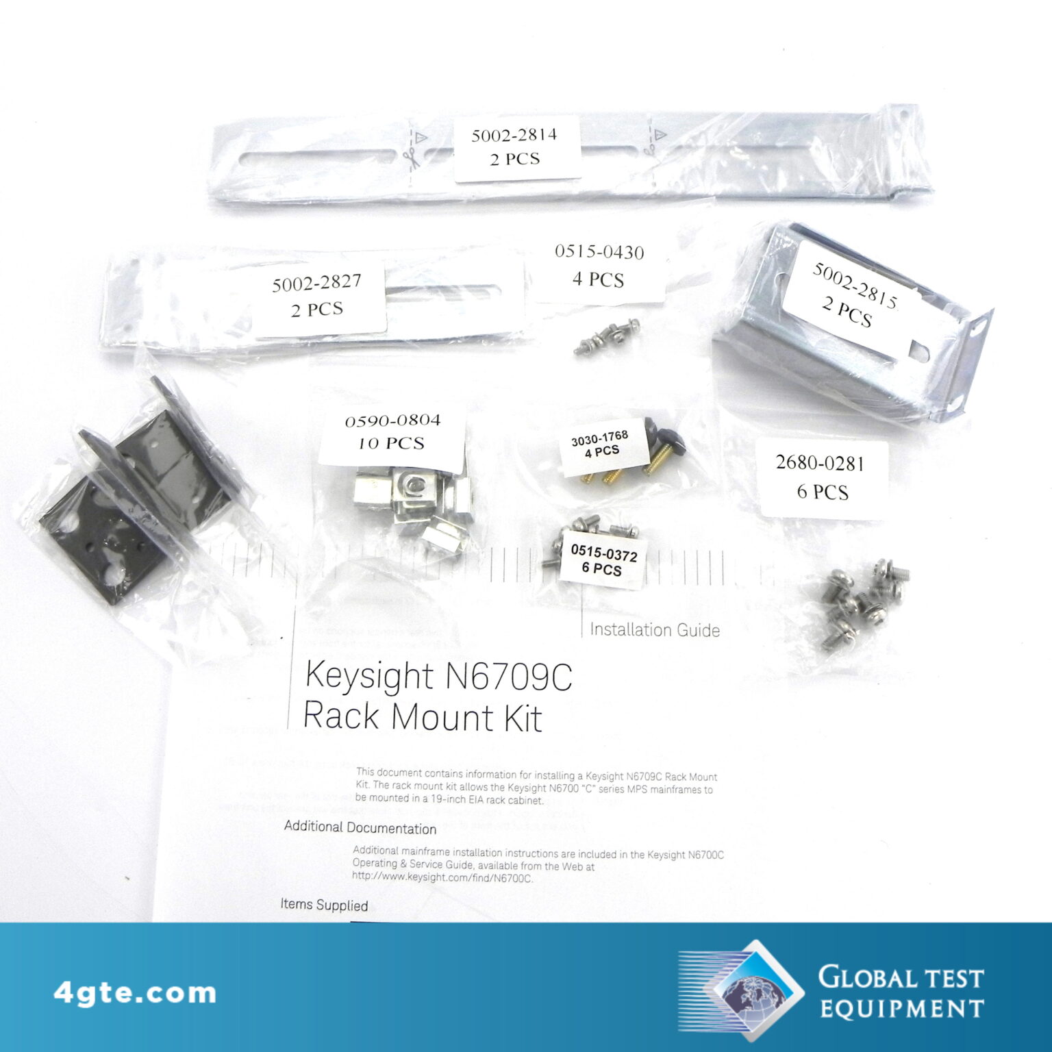 Keysight N6709C Modular System Power Supply Rack Mount Kit - Global ...