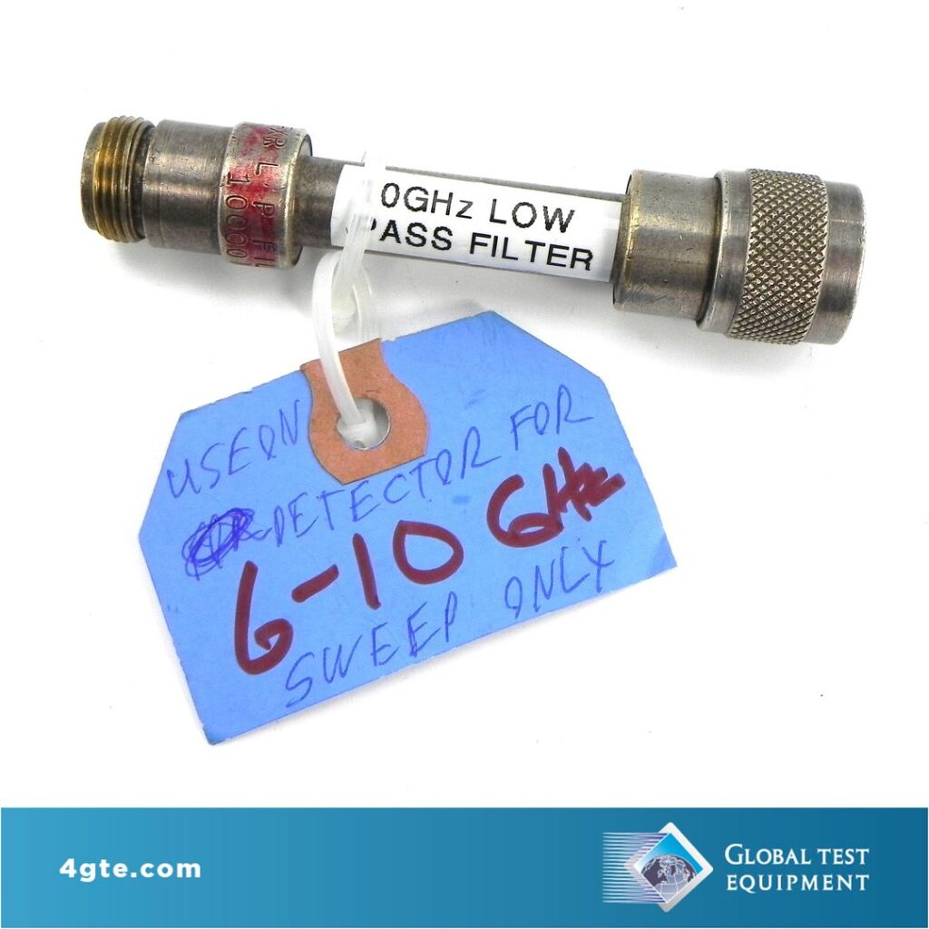 Microlab FXR LA-100N Low pass filter 6-10 Hz - Global Test Equipment