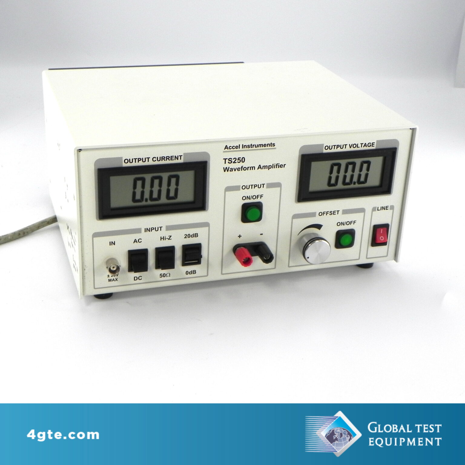 Accel Instruments TS250 Waveform Amplifier - Global Test Equipment