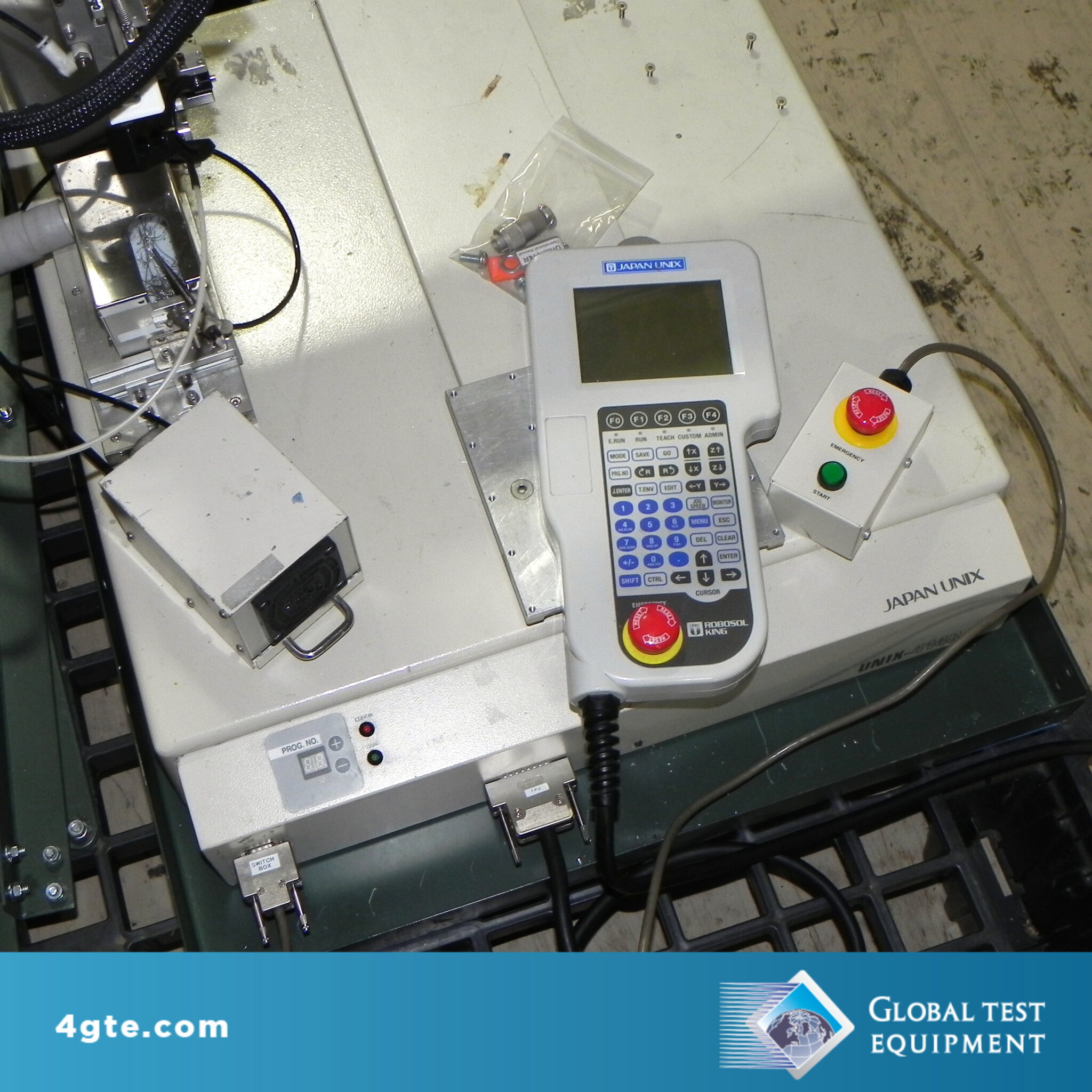 Japan Unix Desktop Soldering Robot UNIX-414R with UAC-2000 Fume ...