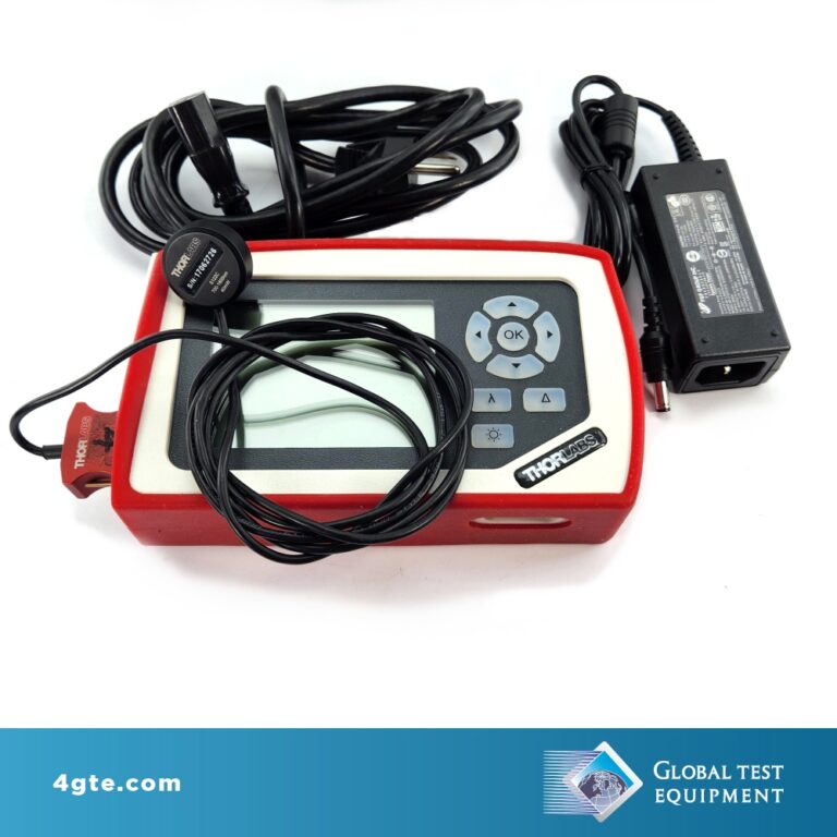 Thorlabs PM100D Optical Power Meter with S122C Sensor - Global Test ...