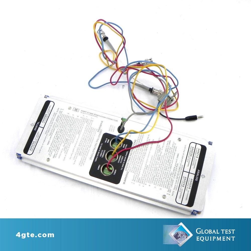 Keysight 03497-67908 Verification Connector Card - Global Test Equipment