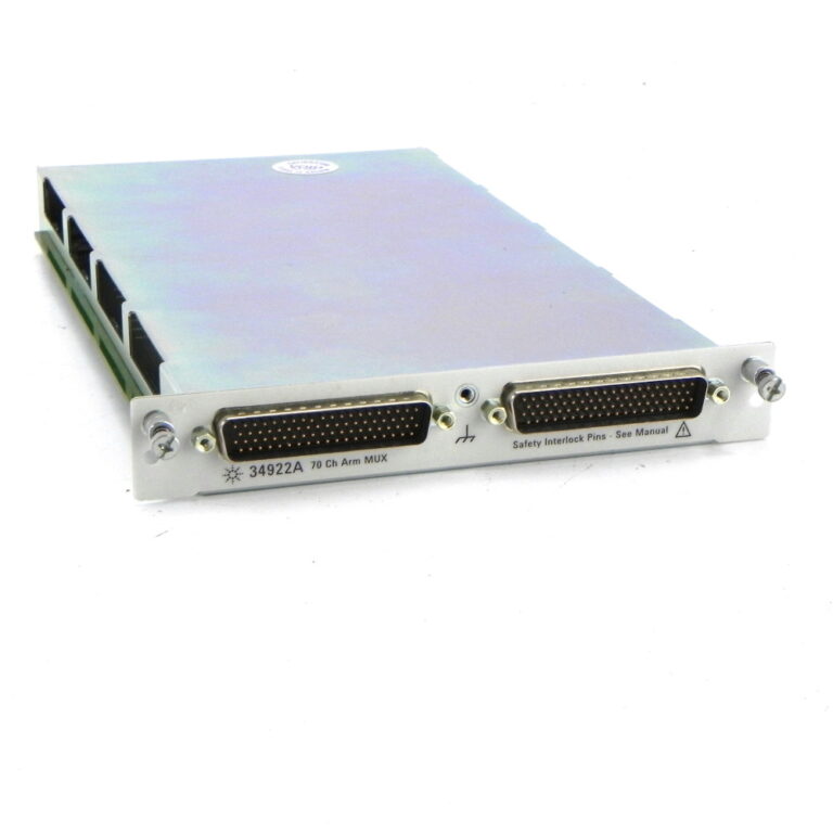 Keysight 34922A 70-Channel Armature Multiplexer for 34980A - Global ...