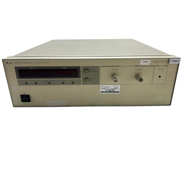 Keysight 6012B DC System Power Supply, No Interface, Single Output
